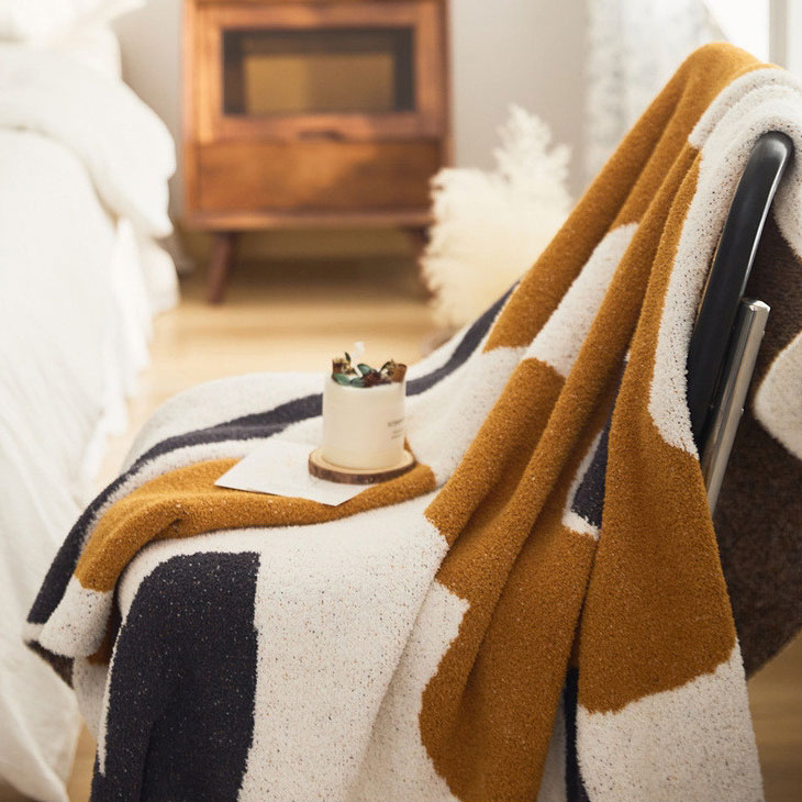 Artistic Flowers Patterns Sofa Throws Super Soft Blanket in Print One ...